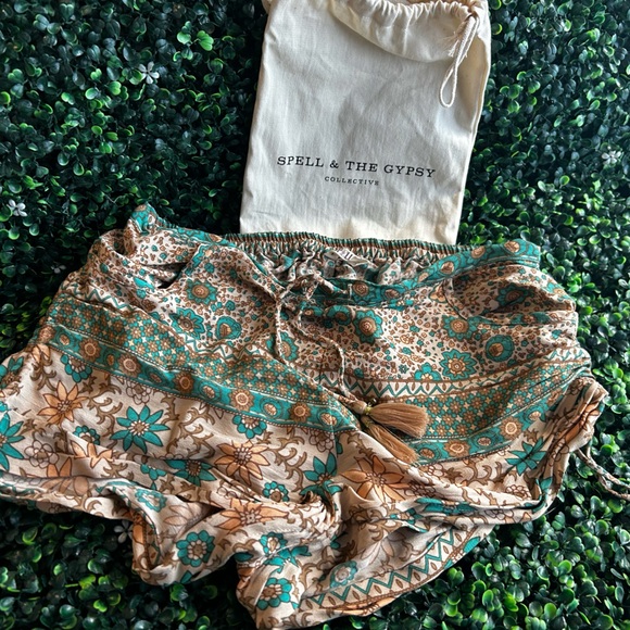 Spell | Shorts | Spell The Gypsy Vintage Drawstring Shorts | Poshmark